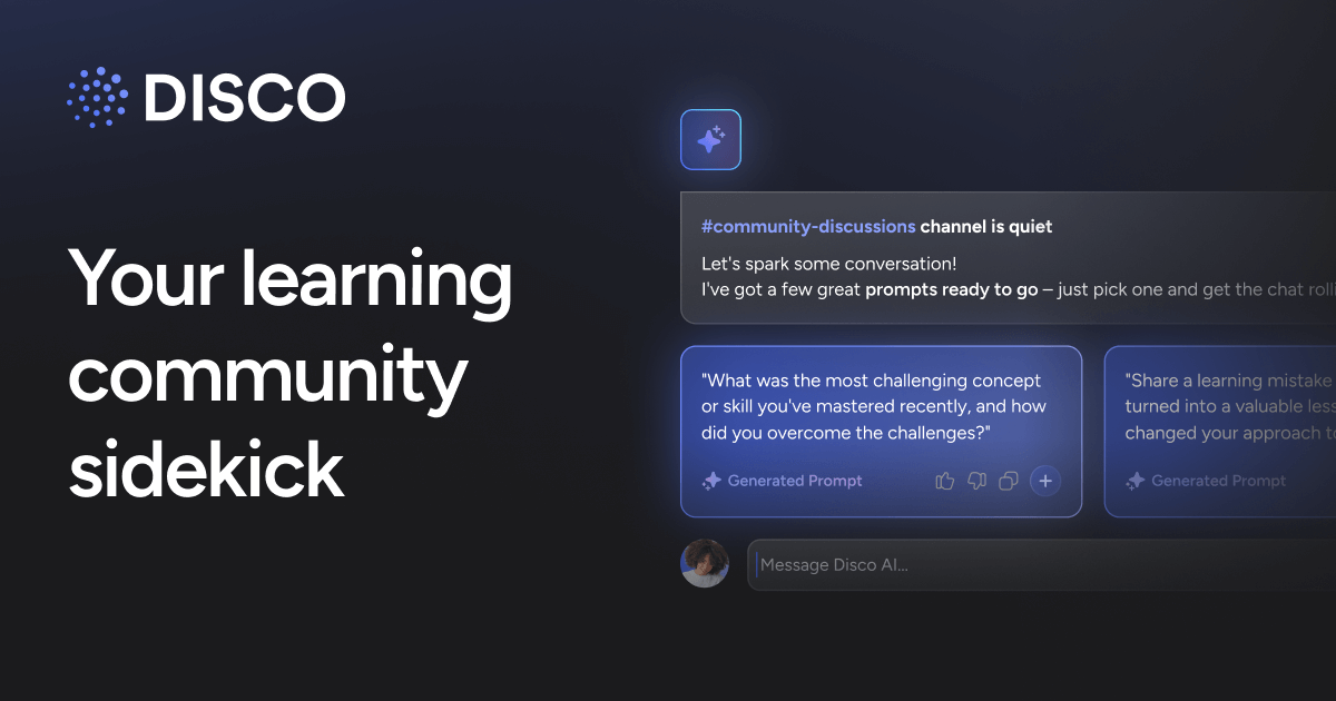 Disco AI: Your #1 AI-Powered Social Learning Platform